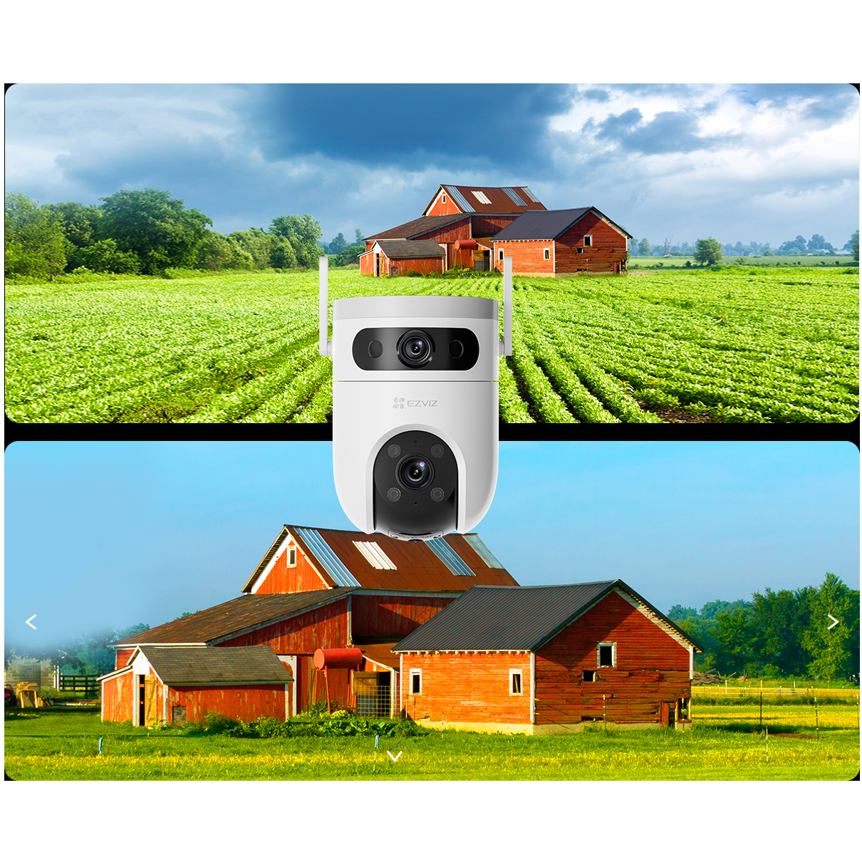 CAMARA EZVIZ IP WIFI - DOMO EXT H9C EZVIZ - Rosarioseguridad.com.ar CAMARA EZVIZ IP WIFI - DOMO EXT H9C EZVIZ - Rosarioseguridad.com.ar