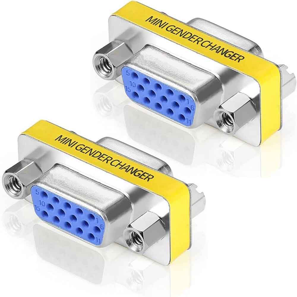 ADAPTADOR VGA A VGA MINI HEMBRA-HEMBRA Guard - Rosarioseguridad.com.ar
