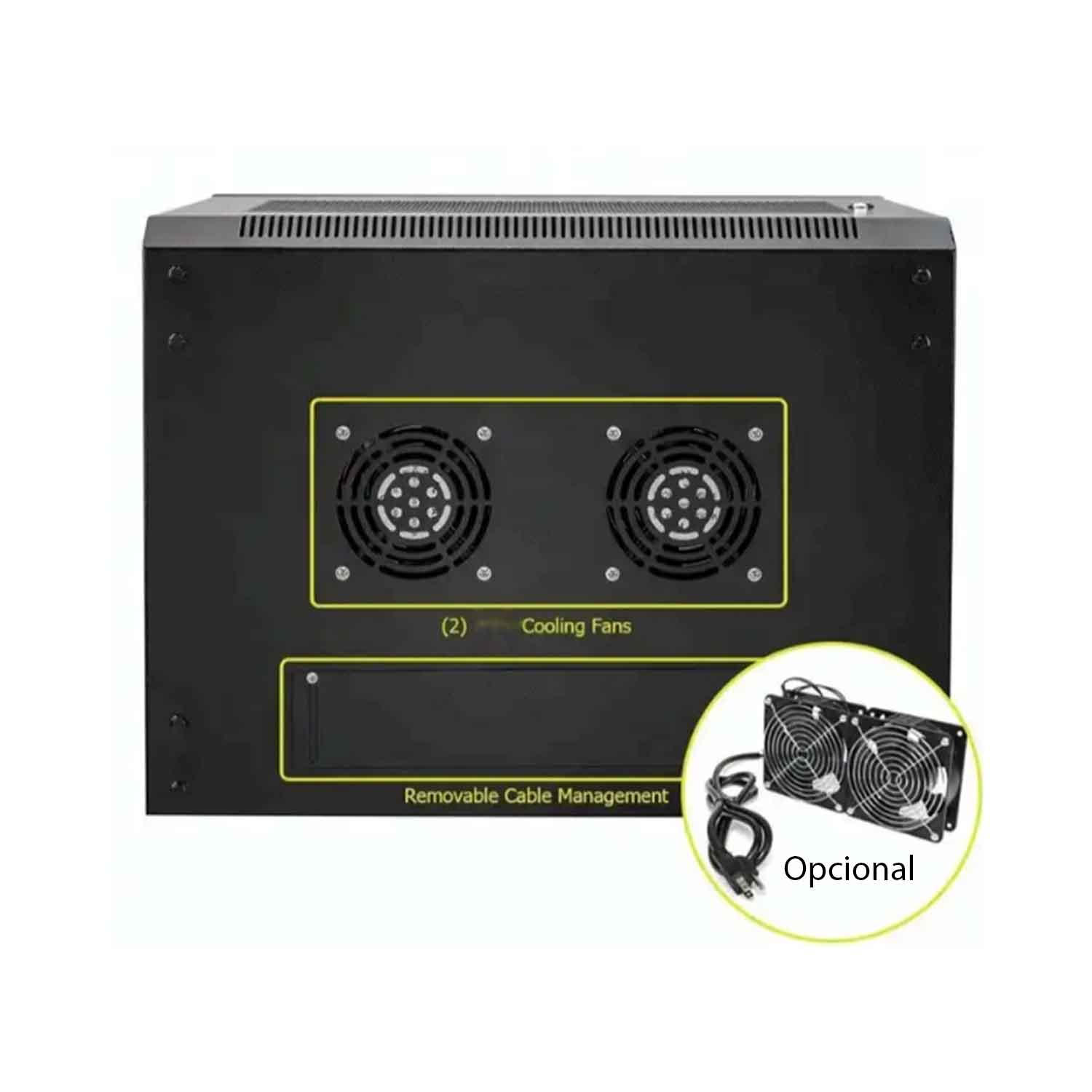 RACK MURAL 6 UNIDADES 19 INT Guard - Rosarioseguridad.com.ar