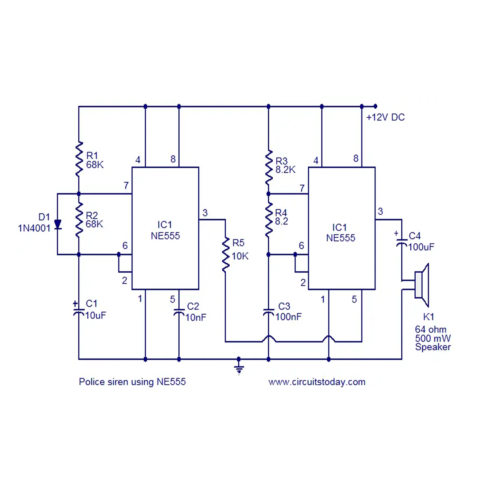 MODULO TEMPORIZADOR RELAY 12V Enforcer - Rosarioseguridad.com.ar