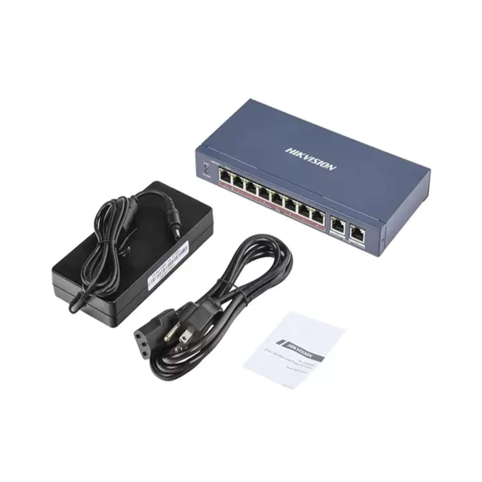 SWITCH 8 PUERTOS POE MAS 2 ADMINISTRABLE Hikvision - Rosarioseguridad ...