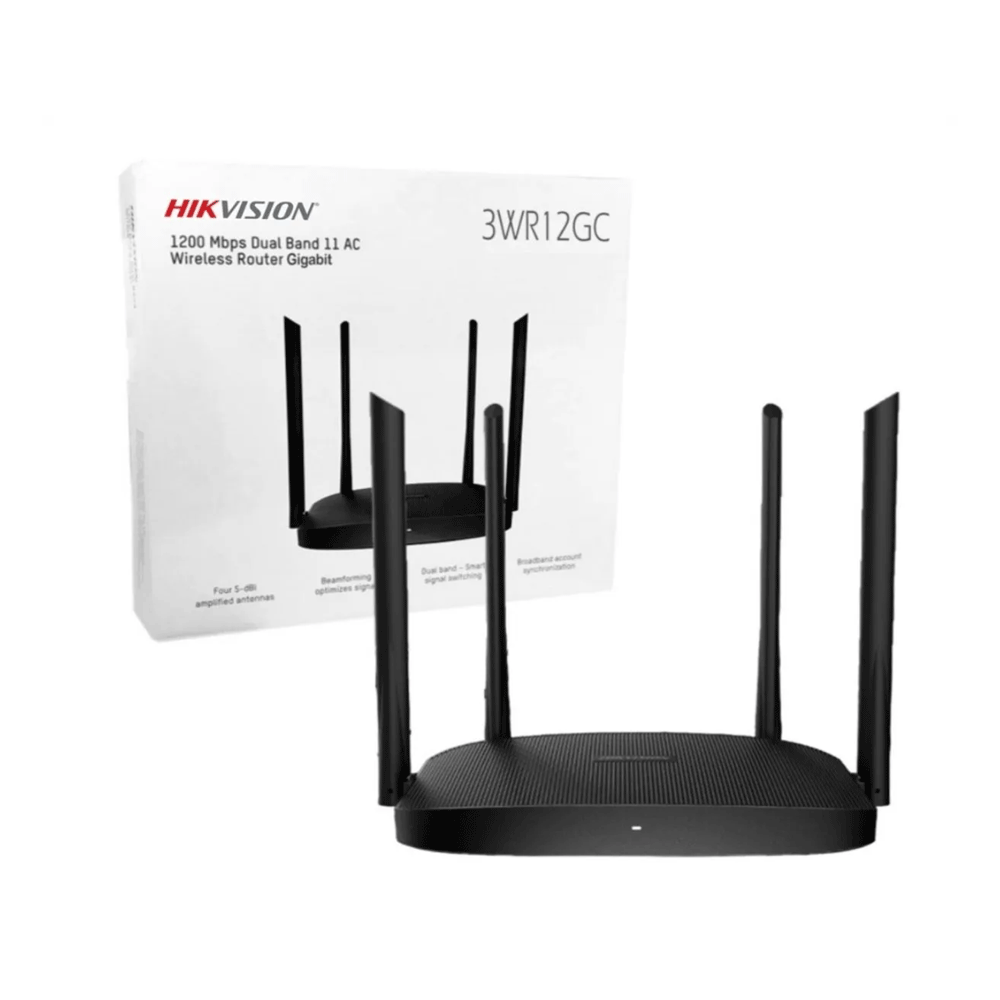 ROUTER HIKVISION WIRELESS - 1800M Hikvision - Rosarioseguridad.com.ar