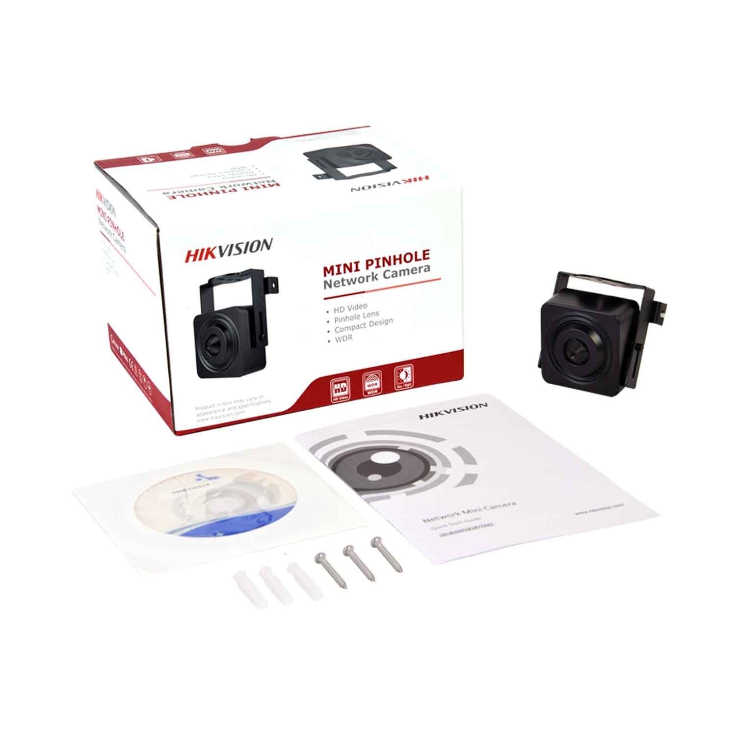 CAMARA IP PINHOLE MINI Hikvision - Rosarioseguridad.com.ar