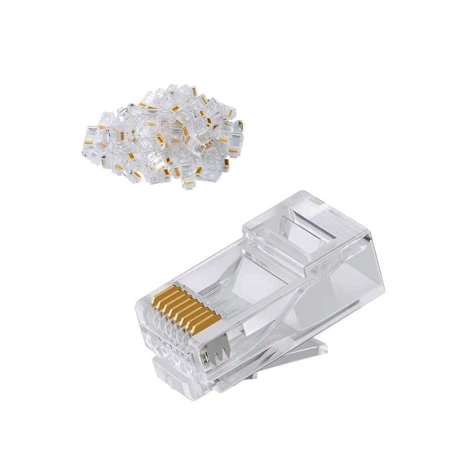 PACK FICHA RJ45 PARA CRIMPEAR TIPO RAPIDFIT X10 U PASANTE Guard ...