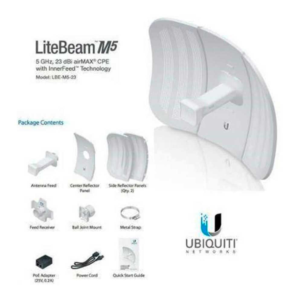 UBIQUITI AIRMAX M5 PB 5GHZ 300MM 23DBI CPE ubiquiti - Rosarioseguridad ...