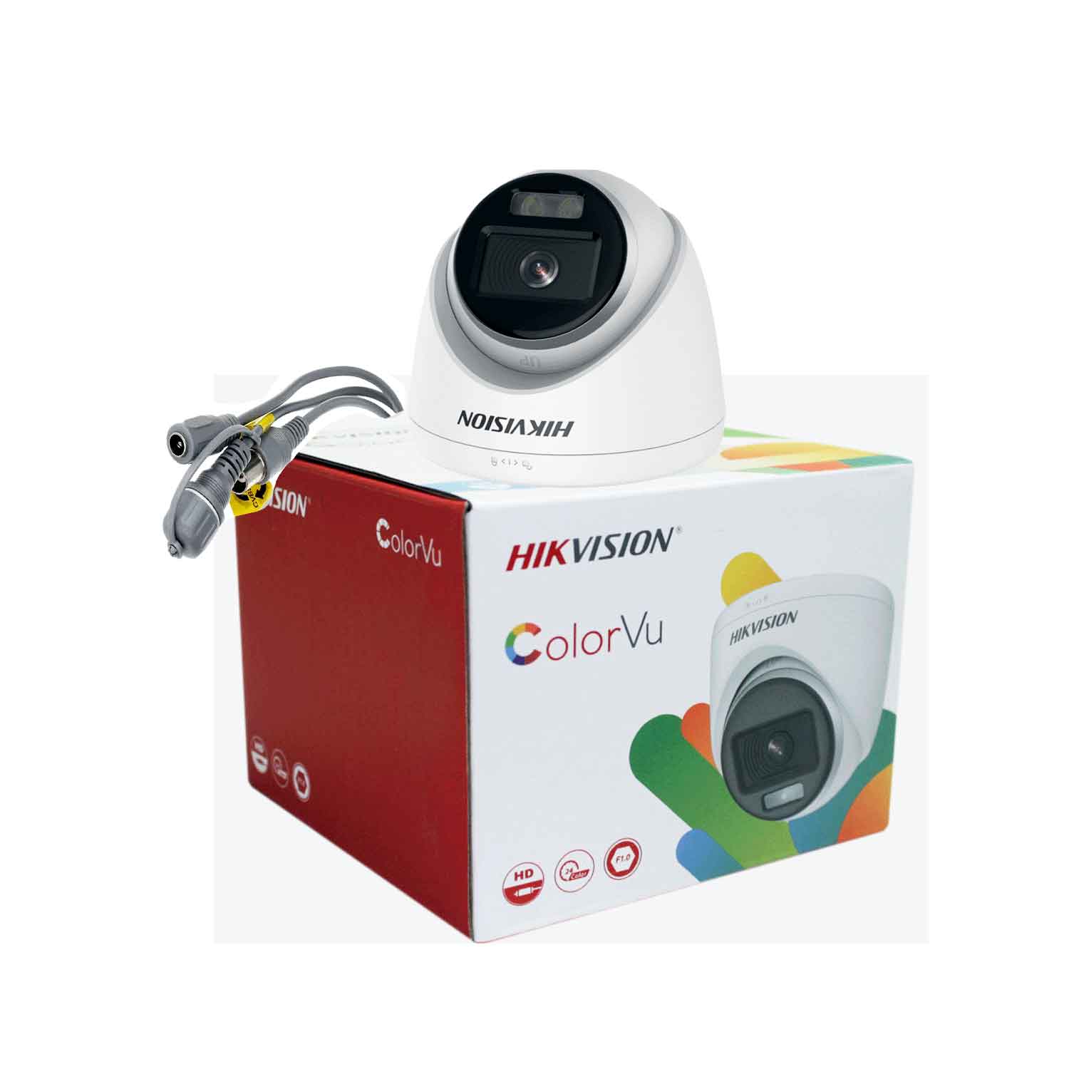 CAMARA IP COLORVU - TURRET (2MPX) COLORVU - Rosarioseguridad.com.ar