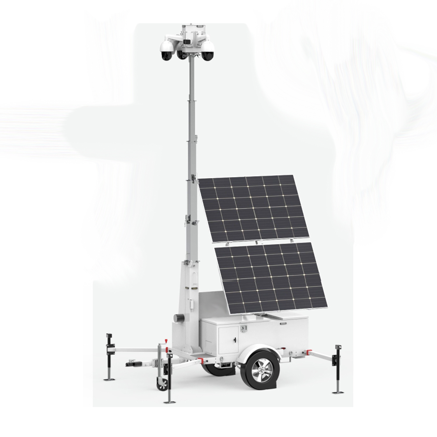 TORRE SOLAR MOVIL MULTIFUNCION Centinel - Rosarioseguridad.com.ar